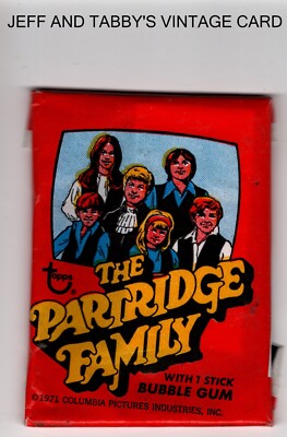 1971 Topps The Partridge Family Sealed Wax Pack | eBay