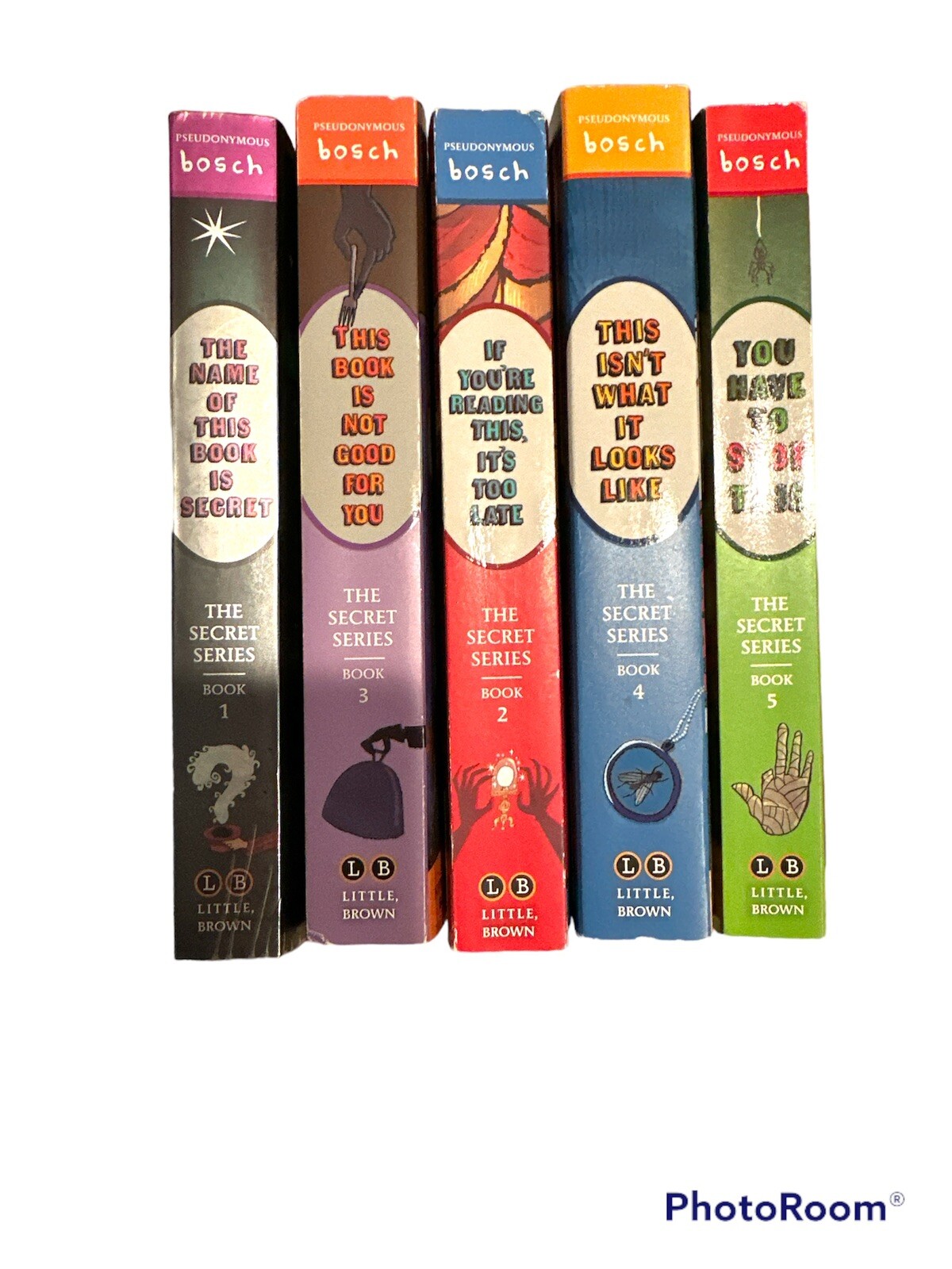 The Secret Series Books 1-5 Set Pseudonymous Bosch 1 2 3 4 5 PB Lot ...