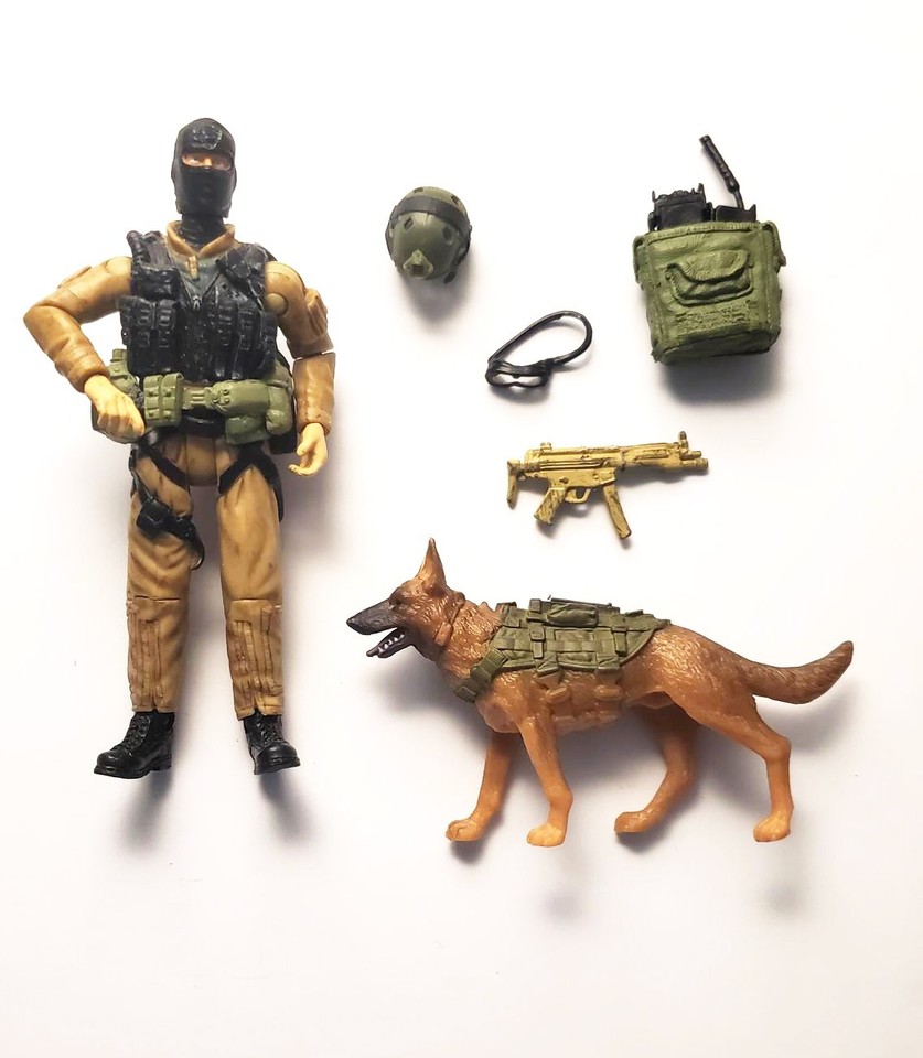 1:18 Unimax Toys FOV Bravo Team BBI US Army Special Forces K9 Figure | eBay