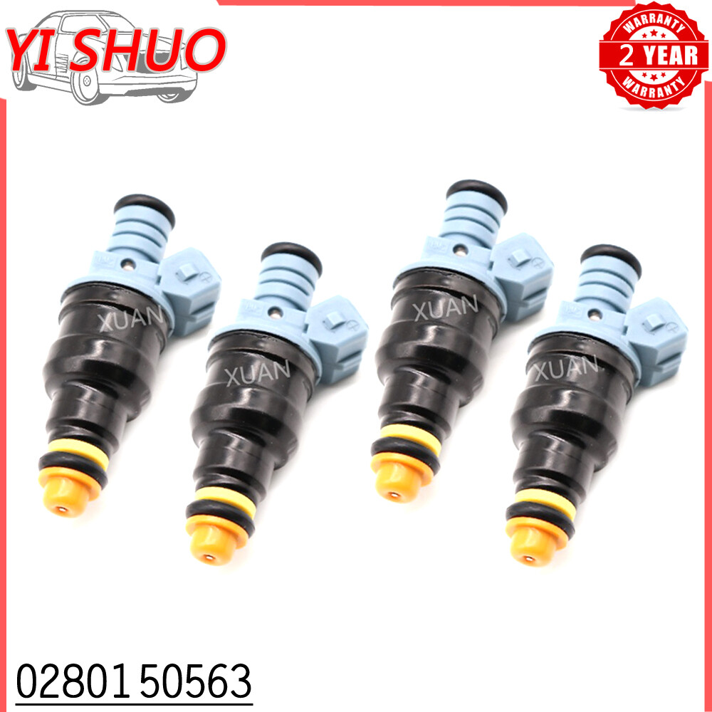 4x Fuel Injector 0280150563 For Opel 9270291 Iveco 8036314 Tuning ...