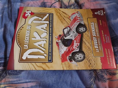 0104 La légende du Dakar n°34 Le Buggy Sunhill - Jean-Paul Sevin | eBay