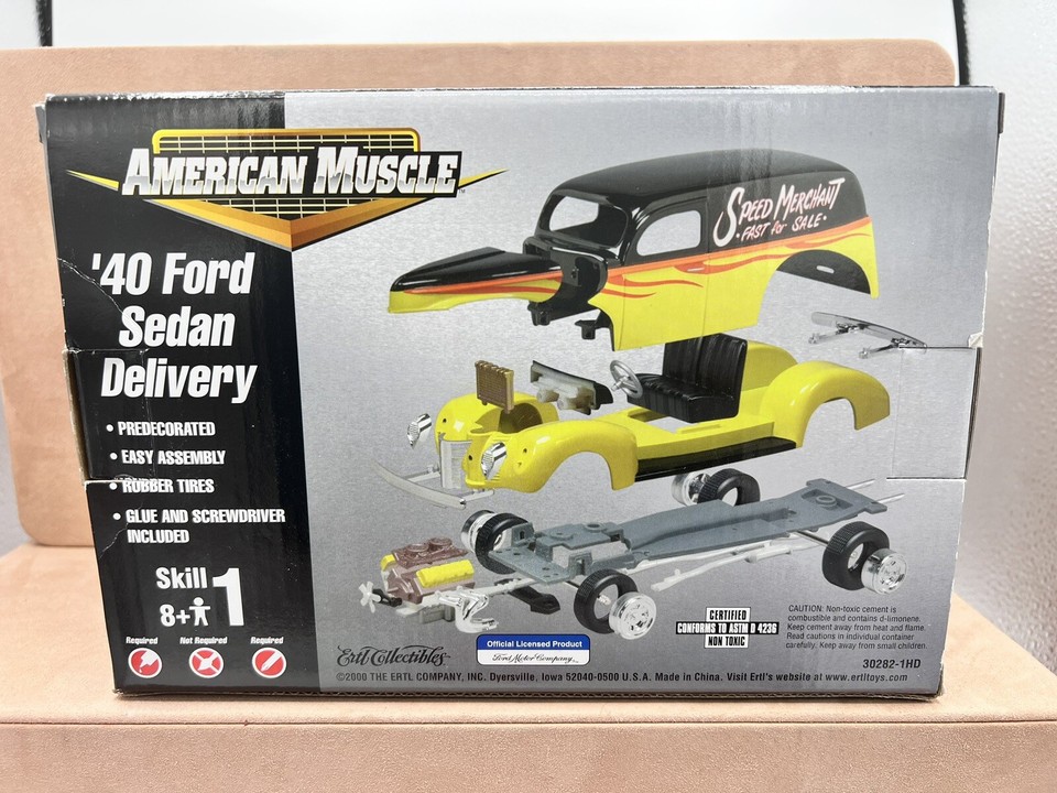 AMERICAN MUSCLE CUSTOM SHOP '40 FORD SEDAN DELIVERY METAL BODY KIT "NEW ...