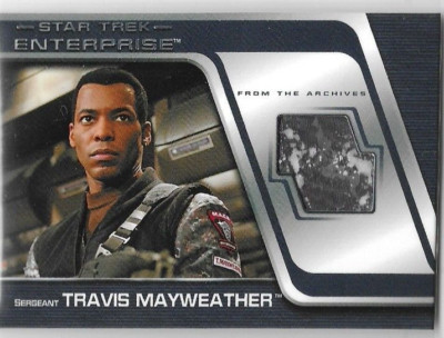 Star Trek Enterprise Season 4 C6 Sergeant Travis Mayweather Costume ...
