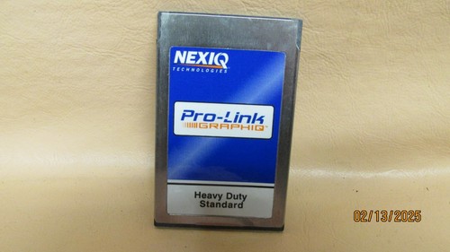 NEXIQ Pro link heavy duty standard 806008 diagnostic application card ...