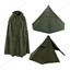 Polish Lavvu Tent Quarter - Set of 2 - Teepee & Poncho Camping Outdoor ...