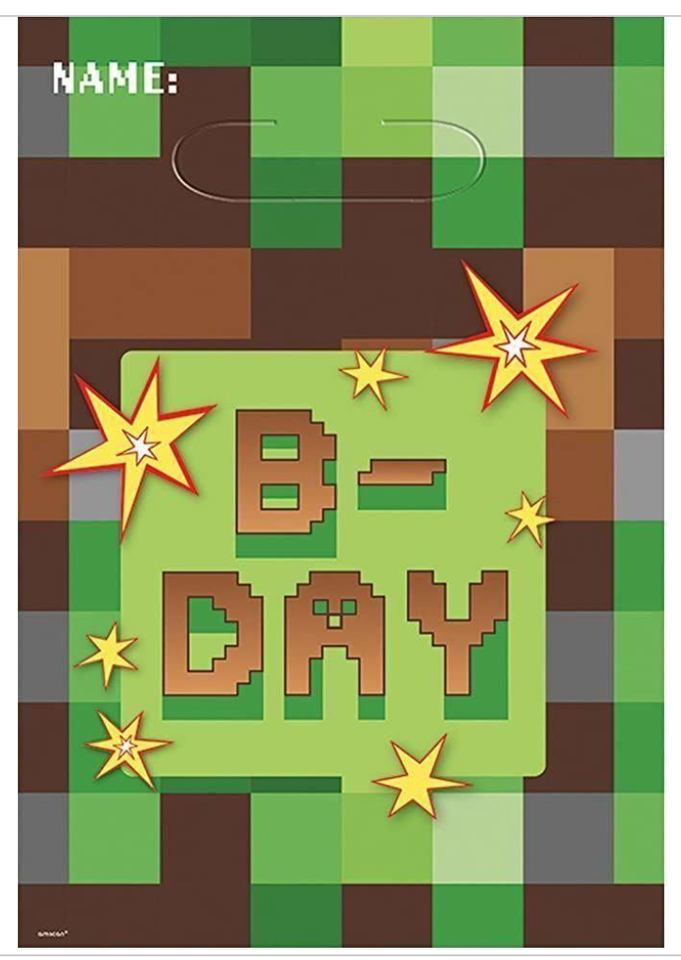 TNT Party Loot or Favor or Gift Bags, Kids Birthday Halloween Party ...