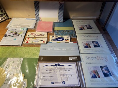 Mixed Lot New Sealed CREATIVE MEMORIES Consultant’s Samples ~ Mini Kits ...