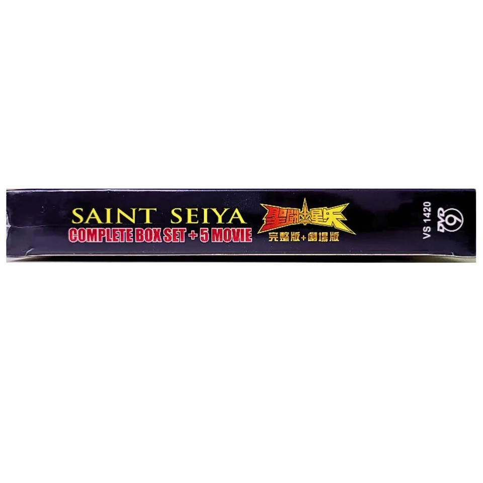 DVD ANIME Saint Seiya Complete Box Set (1-290 EPS+ 5 Movie) English Sub ...