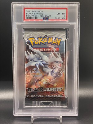 Pokemon Black and White Base Set Reshiram Factory Sealed Booster Pack ...