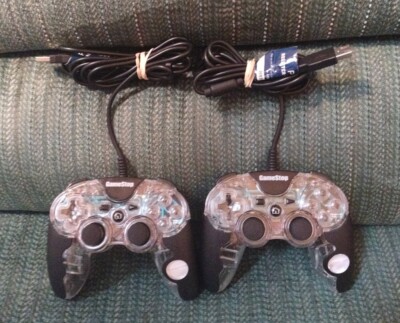 2 - Game Stop Clear PS3 Game Controllers w/USB Cord | eBay