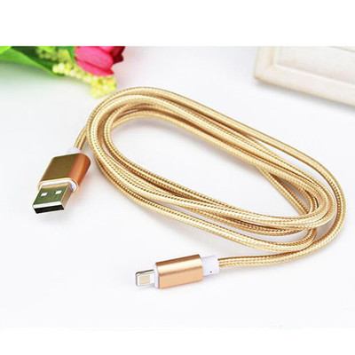 USB Charger Data Sync Cable Braided Cord for Apple iPhone 6s/6 plus/5 ...