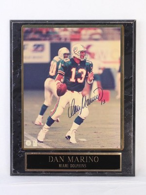Dan Marino Signed Autographed 8x10 Miami Dolphins Photo Framed w/COA ...