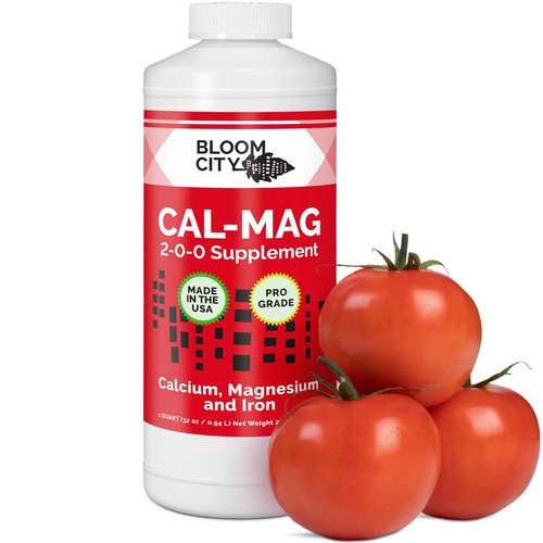 Professional Grade Ultra Pure Cal-Mag Growing Fertilizer, Quart (32 oz ...