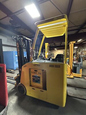 Hyster E40HSD Electric Stand-Up Forklift Truck 4000 Lb. Capacity 36V ...