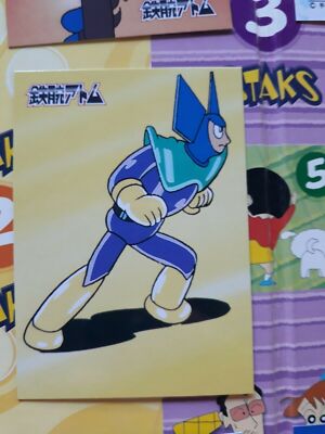 osamu tezuka trading card epoch 1996 tetswan atom astroboy card number ...