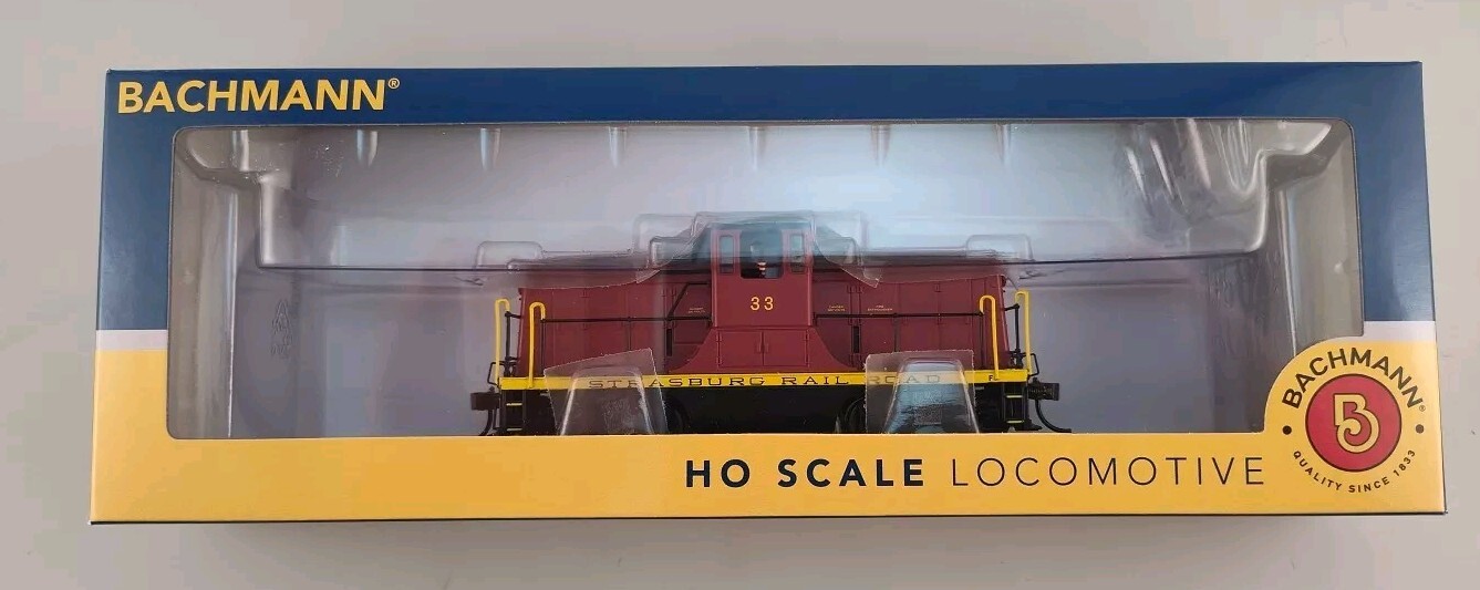 BACHMANN 68203 HO GE 44-Ton Switcher Strasburg RR #33 DCC Sound ...