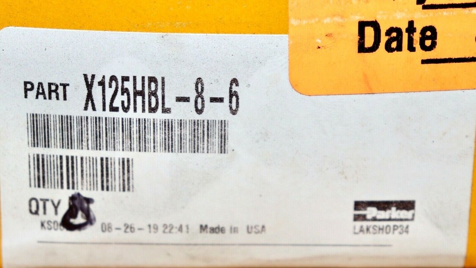 (2) PARKER 125HBL-8-6 BRASS HOSE BARB STRAIGHT 1/2" BARB X 3/8" MNPT | eBay