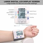 Automatic Wrist High Blood Pressure Monitor BP Cuff Machine Heart Rate ...
