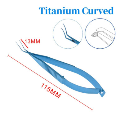 115mm Titanium Inamura Capsulorhexis Forceps ophthalmic instrument ...