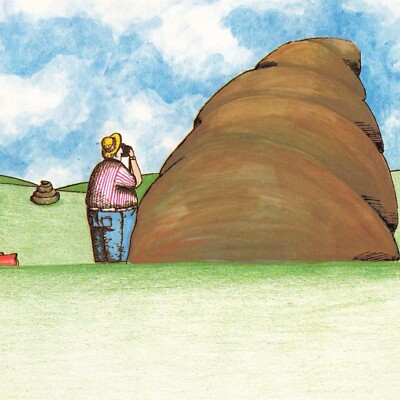 Postcard Kevin Pope Artist Greetings from Valley of the Dung, USA Farm ...