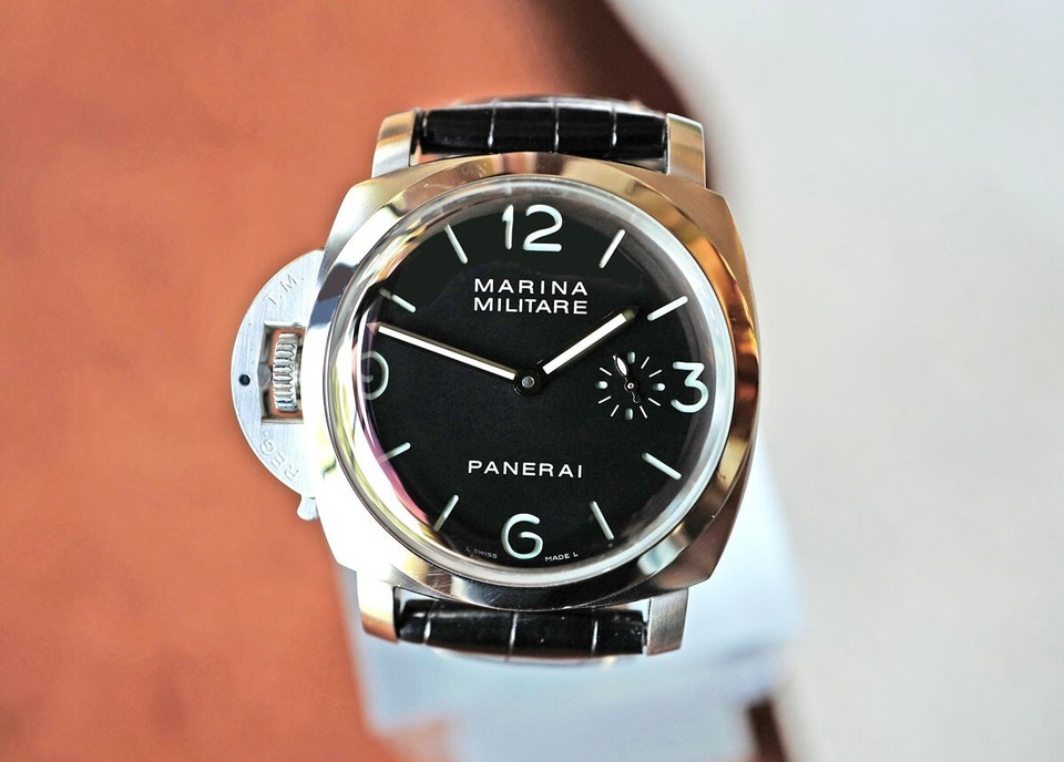 Panerai PAM 217 Marina Militare Destro Limited Edition 47mm Watch Ref ...