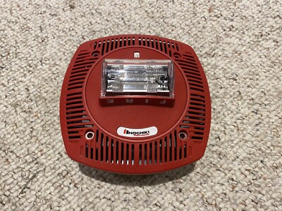 Hochiki HSSPK24CLPR Red Selectable Ceiling Speaker/Strobe Fire Alarm | eBay