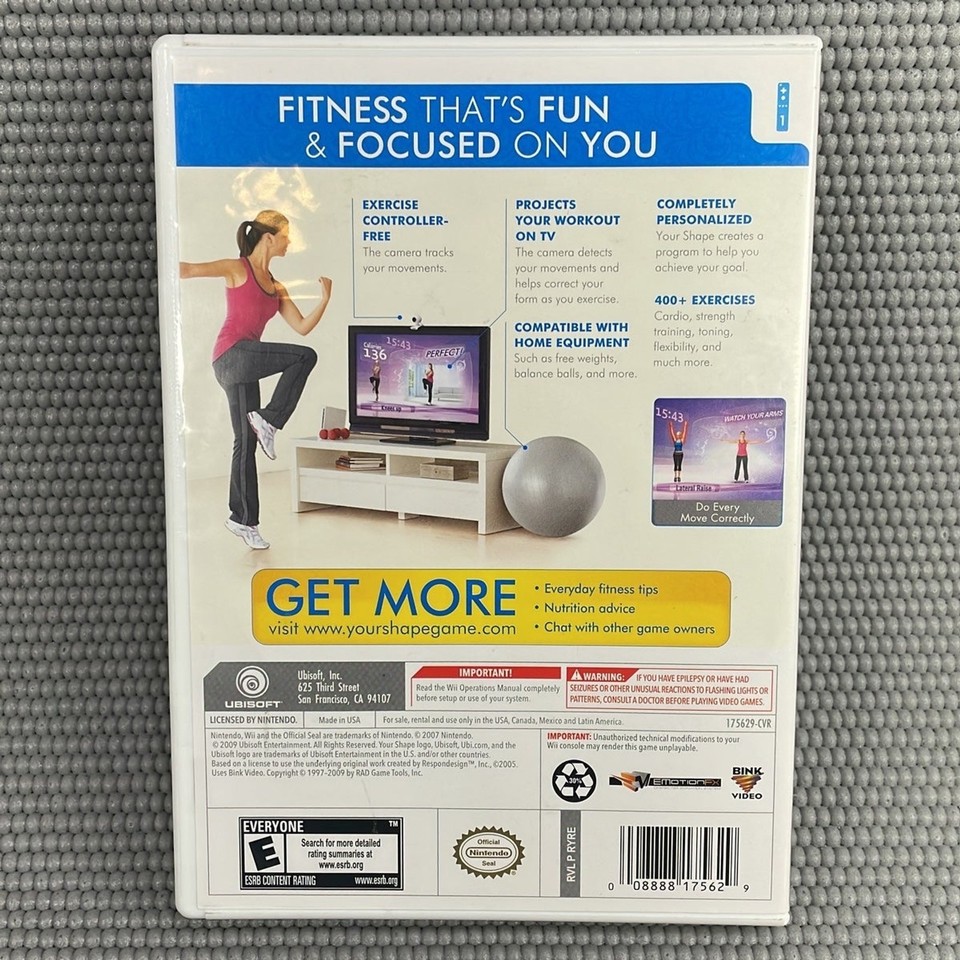 Wii Fit - Your Shape, Featuring Jenny McCarthy Video Game | eBay