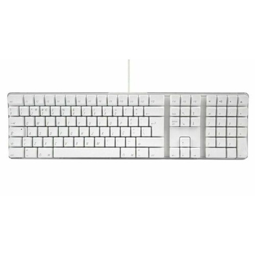Apple A1048 USB Wired Apple Computer Keyboard White | eBay