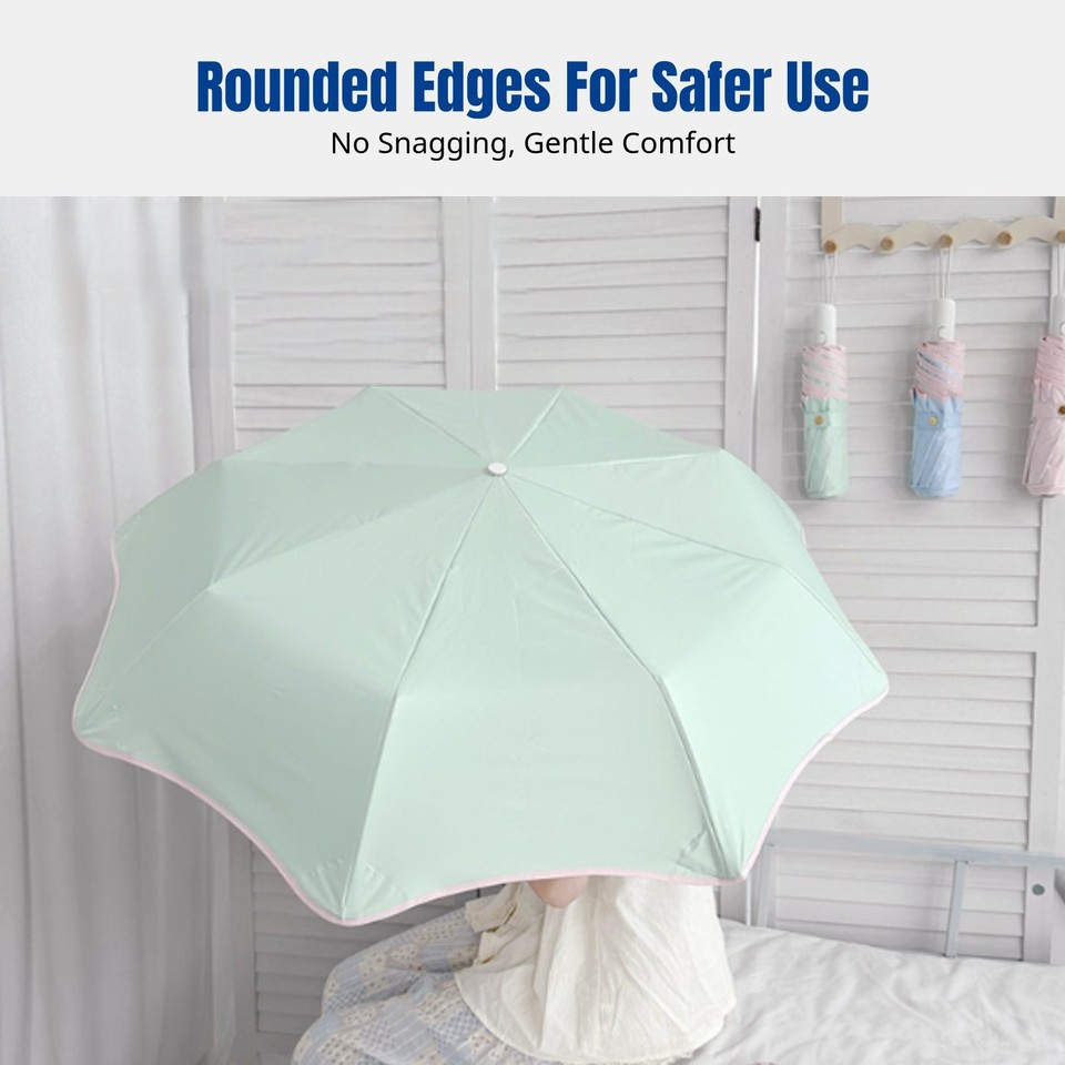 Foldable Sun Umbrella, Automatic, Sun and Rain Protection | eBay UK