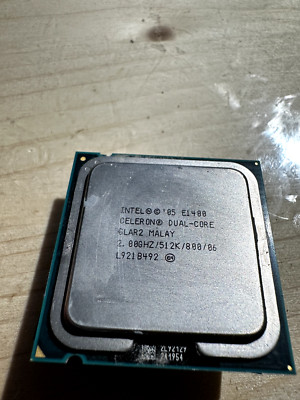 CPU / Processeur Intel Celeron E1400 SLAR2 - Socket LGA775 - 2 Ghz - 512 Ko | eBay