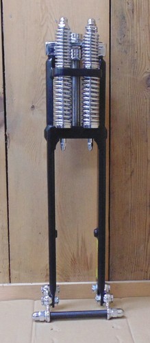 NEW, MCWORX Old School Narrow Springer, front end, Black Bobber Chopper ...