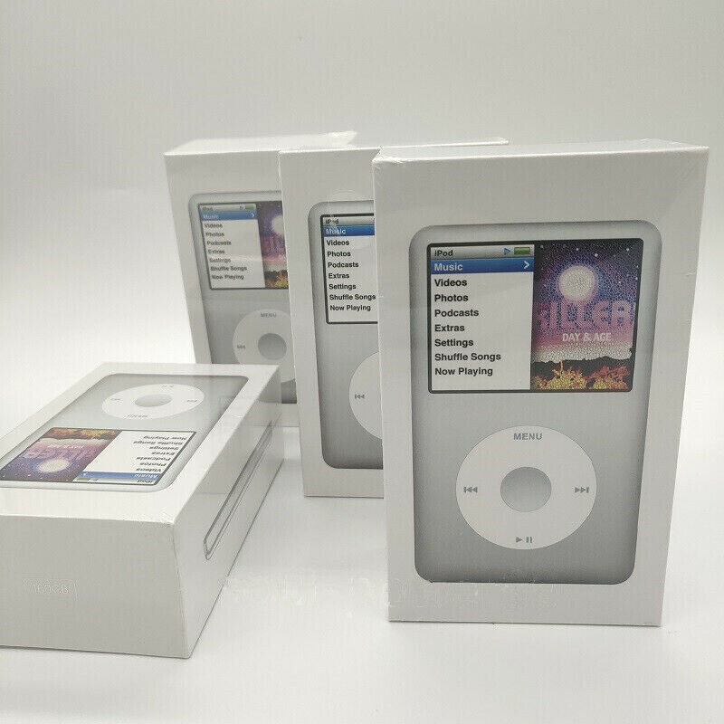 Apple iPod Classic 7th 160GB 256GB 512GB 1TB 2TB Silver MP4 Player ...