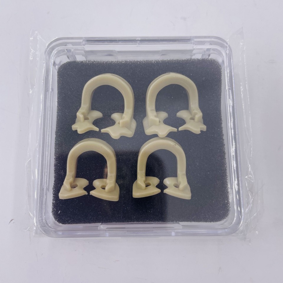 4x Dental Rubber Clamps Resin Kerr Soft Universal Dam Sheet Molar ...