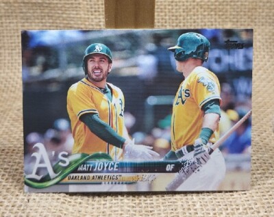 2018 Topps Series 1 Matt Joyce Baseball Card #155 Athletics FREE S&H A5 ...
