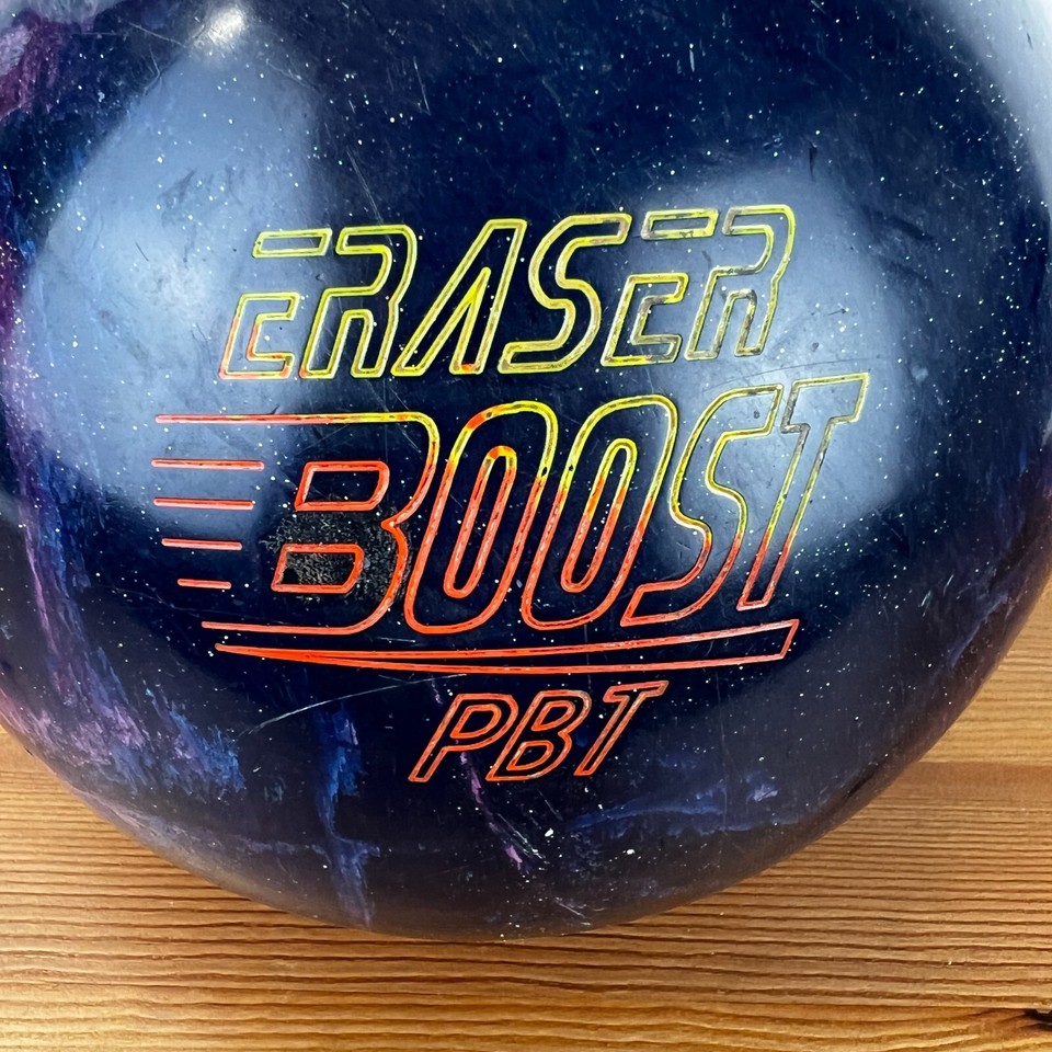 Vtg Storm Eraser Boost PBT Bowling Ball Yellow Dot 13 lbs | eBay