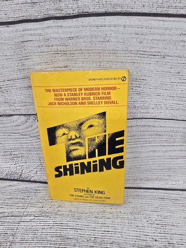 The Shining by Stephen King 1978 1st Ed Signet Movie Tie-In Jack ...