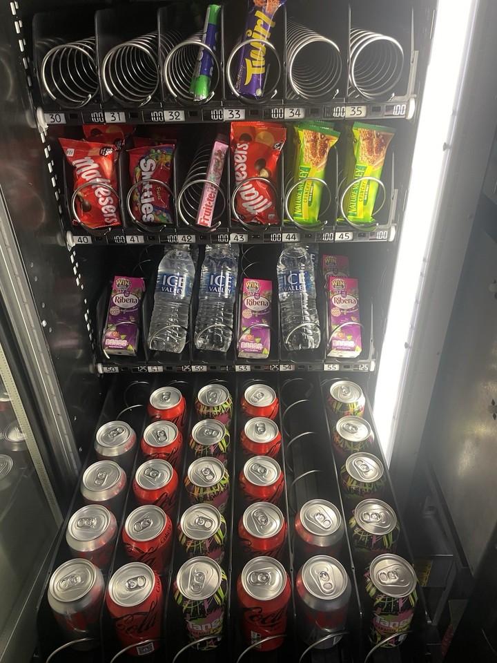 Snakky Necta Vending Machine - Slimmest Vending Machine | eBay UK