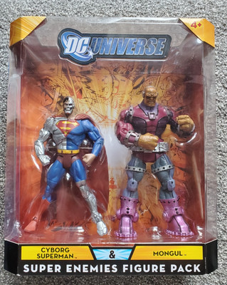 DC Universe Super Enemies Figure Pack Cyborg Superman & Mongul ...