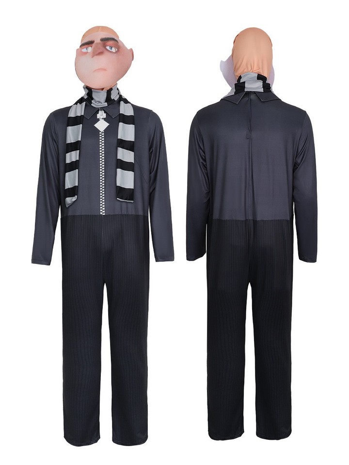 Despicable Me Gru Costumes Cosplay Scarf Halloween Masquerade Fancy ...