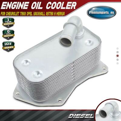 Engine Oil Cooler for Chevrolet Trax Opel Vauxhall Astra H A04 Meriva ...