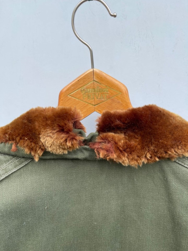 U.S. Air Force 1940/50s WW2 Vintage Canvas Flight Bomber Jacket ...