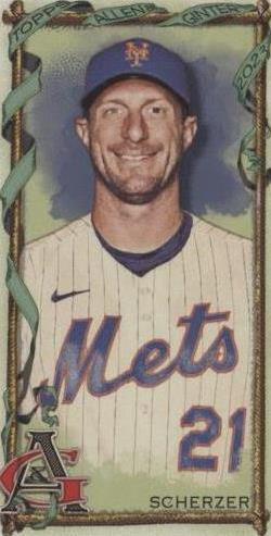 2023 Topps Allen & Ginter - Max Scherzer #55 Mini A&G Back for sale ...