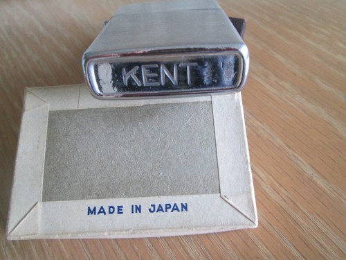 Vintage KENT Windproof Lighter + Original Box Made In Japan | eBay