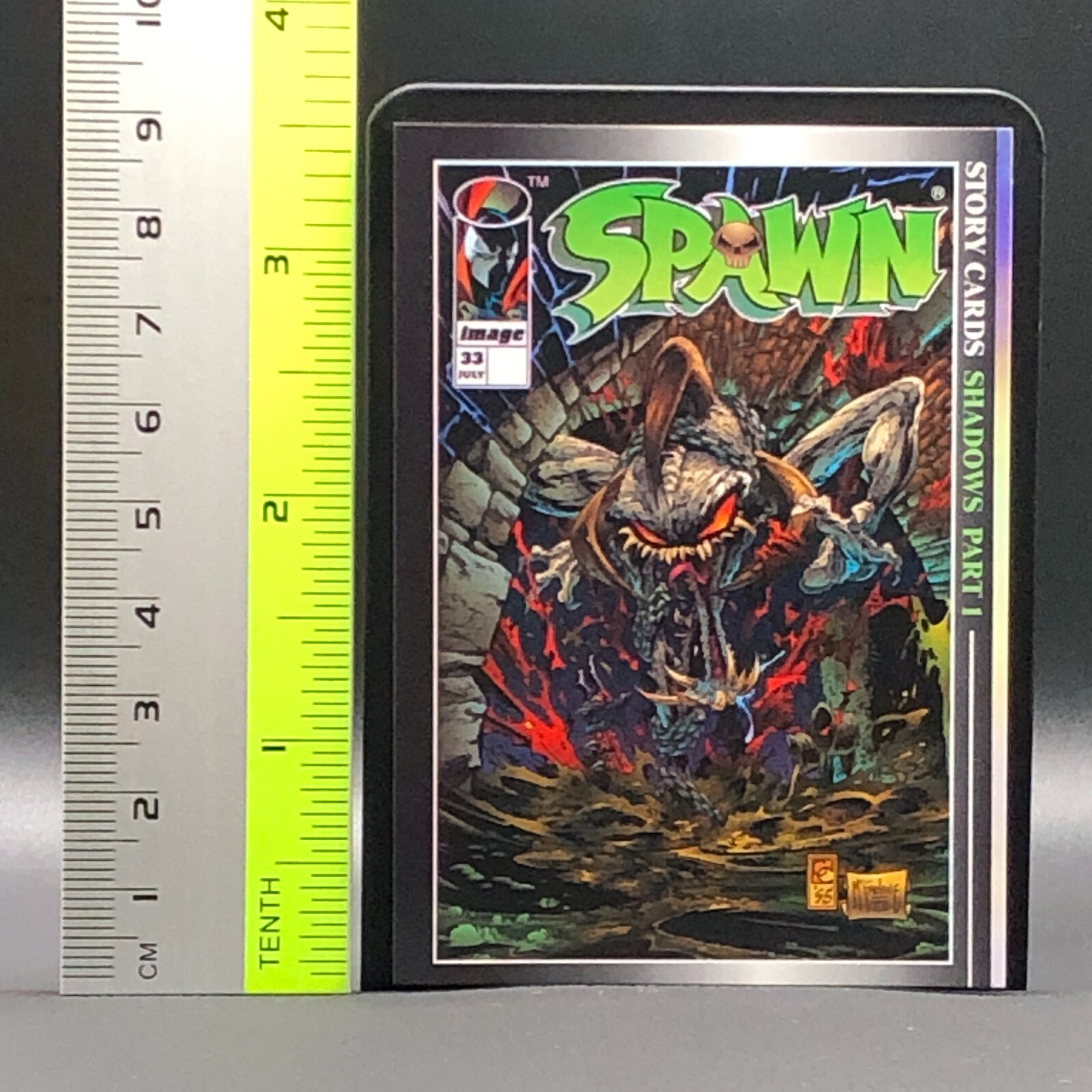 SHADOWS PART 1 Spawn Card Japanese TCG 1998 EPOCH PRINTED IN JAPAN #033 ...