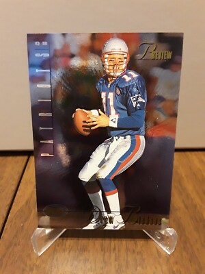 1995 Pro Line Classic Images Preview Foil Drew Bledsoe New England ...