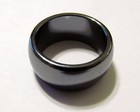 Genuine Hematite Convex Solid 10mm Band Ring Various Sizes HEMR14W | eBay