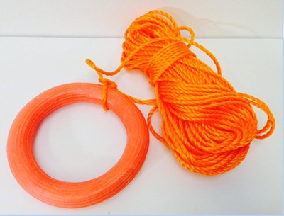 Mooring Ring Throw Line Rescue Ring With 30m Rope - Sailing Boat ...