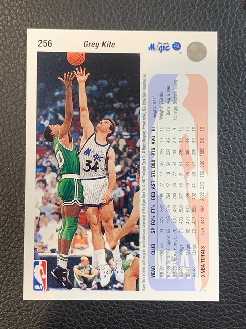 1992-93 Upper Deck - #256 Greg Kite for sale online | eBay