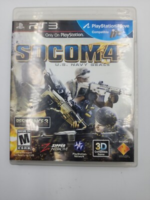 SOCOM 4: U.S. Navy SEALS Sony PlayStation 3 PS3 Game | eBay