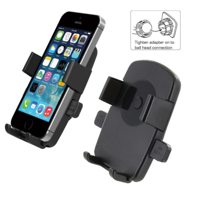 Ball Socket iPhone 14 15 Smartphone Holder for All Garmin Nuvi 17mm ...